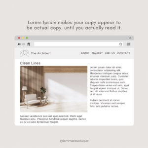 What is Dummy Text / Lorem Ipsum⁠⁠? – Marina Duque
